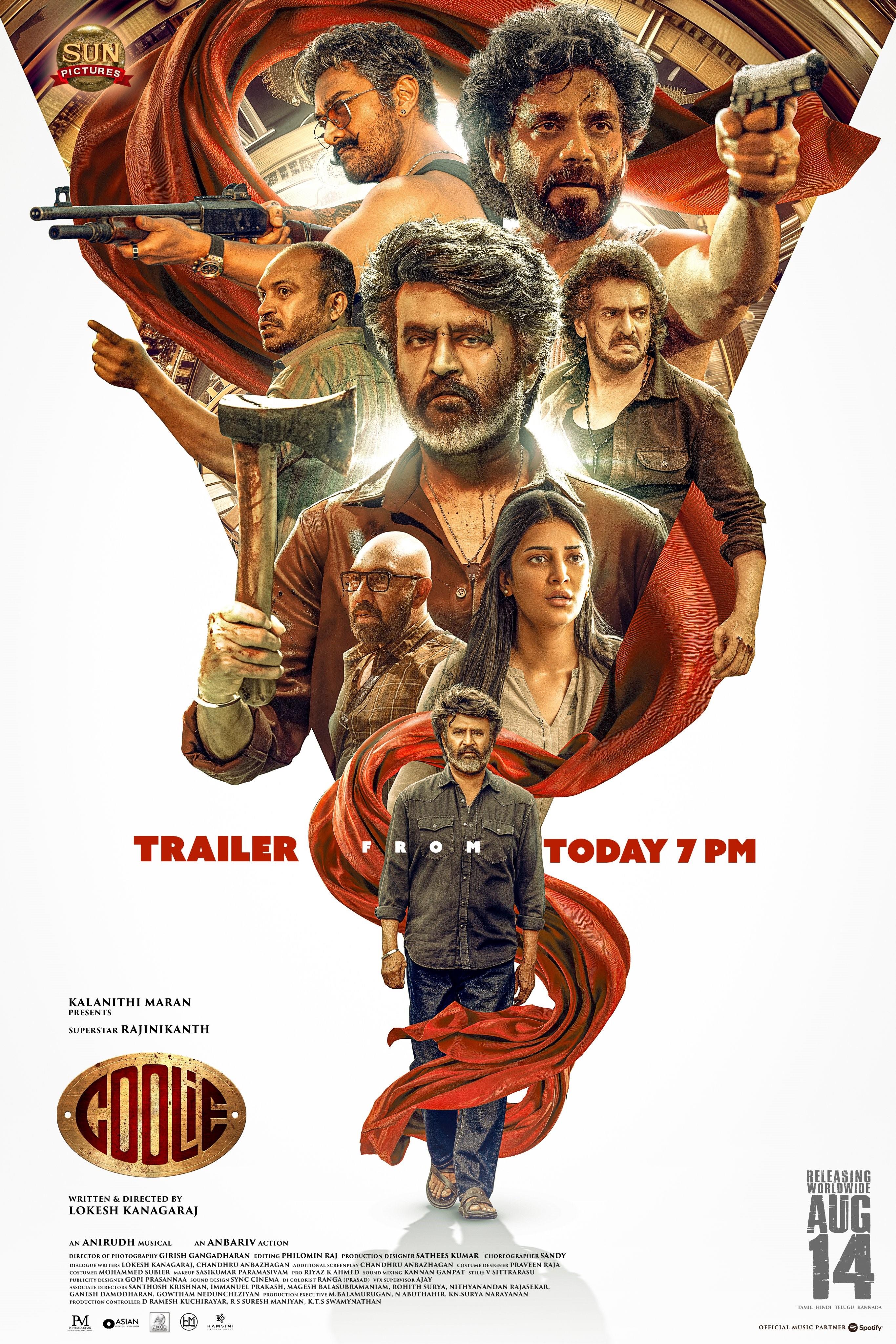 Coolie Audio Out Now: 8 Tracks Including 4 Brand New Songs! Tamil Movie, Music Reviews and News